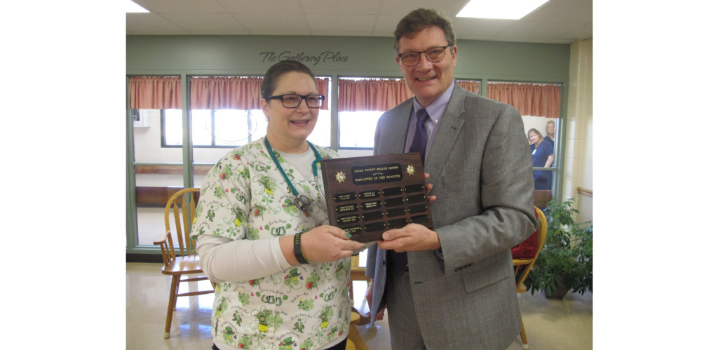 Teresa Reed Named Employee of the Quarter | Lucas County Health Center ...