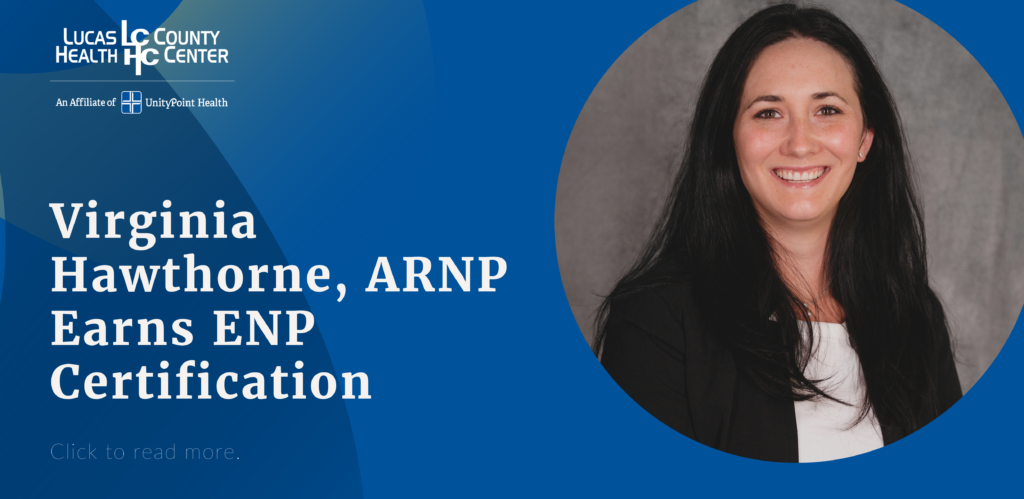 LCHC Hospitalist, Virginia Hawthorne, ARNP, Completes Emergency Nurse ...
