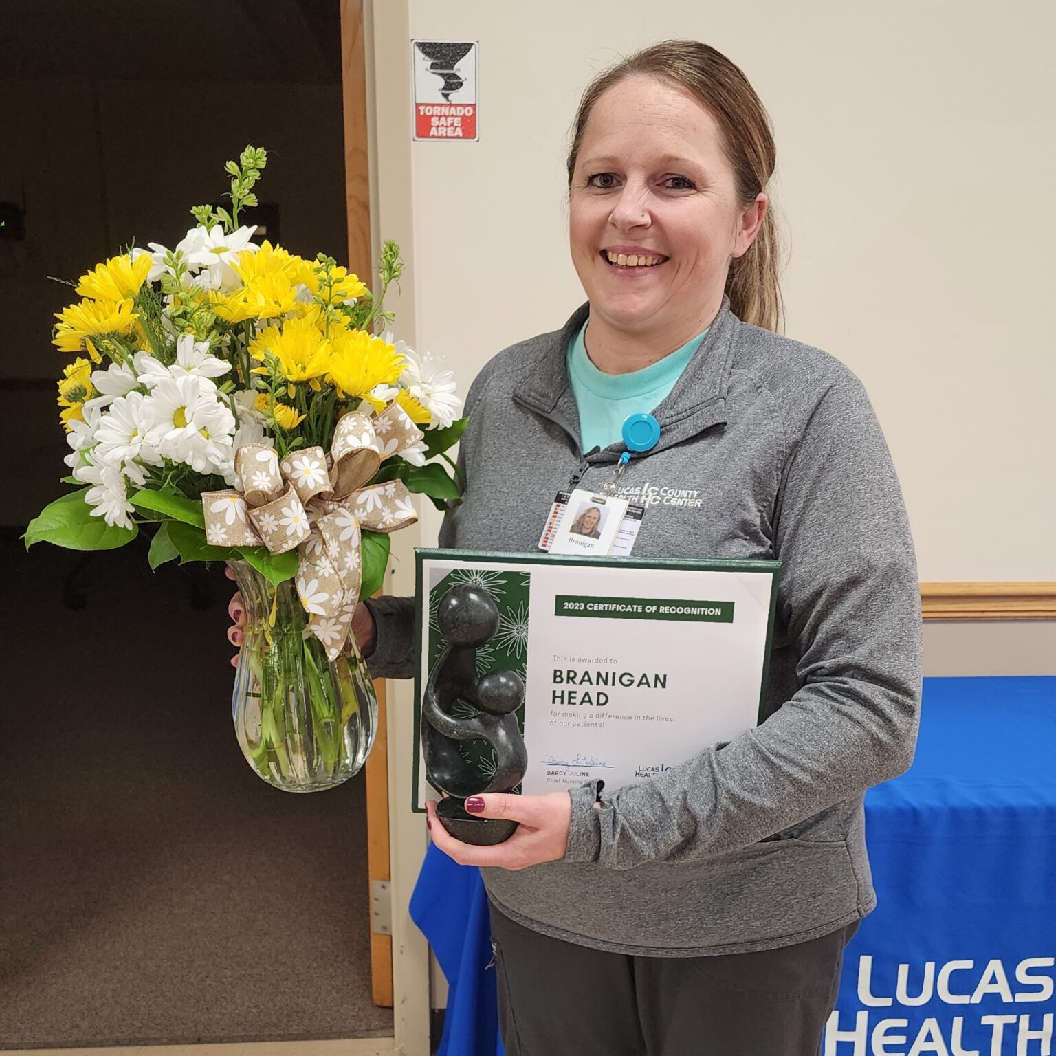 LCHC Names Branigan Head DAISY Award Winner | Lucas County Health ...